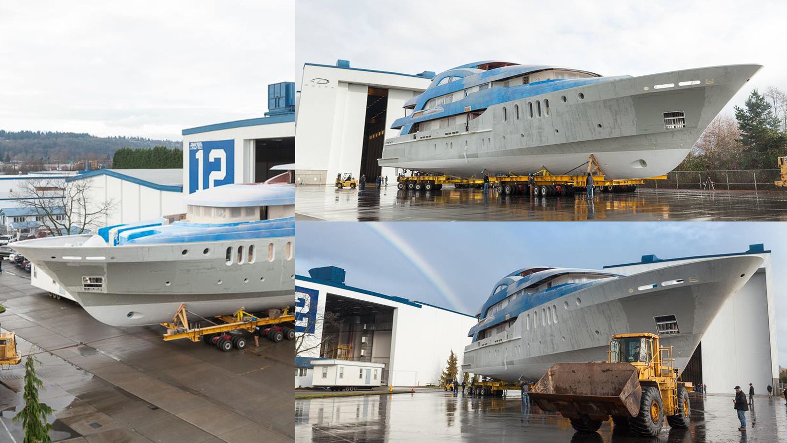 First pictures: 53m Delta Marine Project 174046 breaks cover